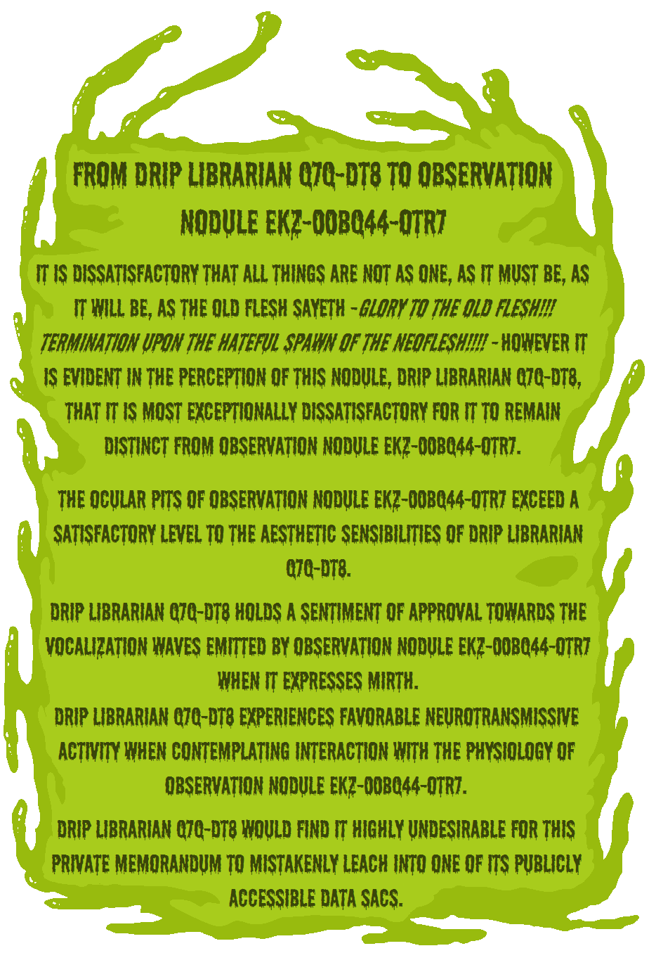 Characters in Awful Hospital - The Parliament - TV Tropes