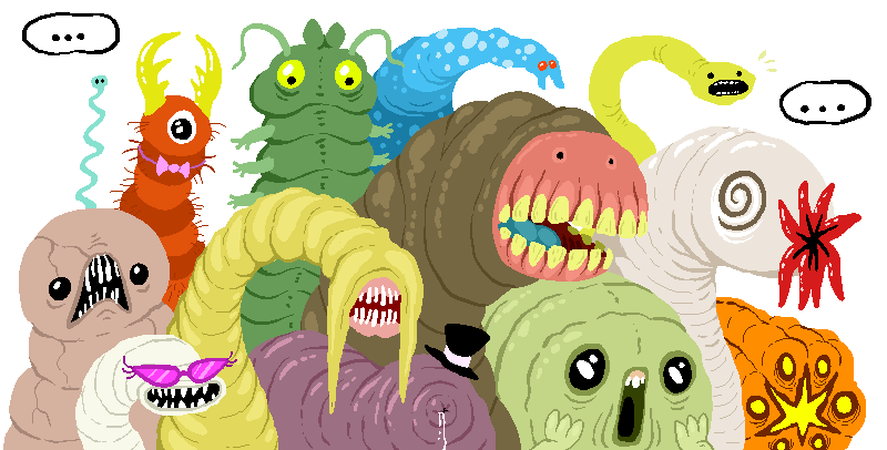 I was reading Awful Hospital when I noticed a familiar face in the Worm ...